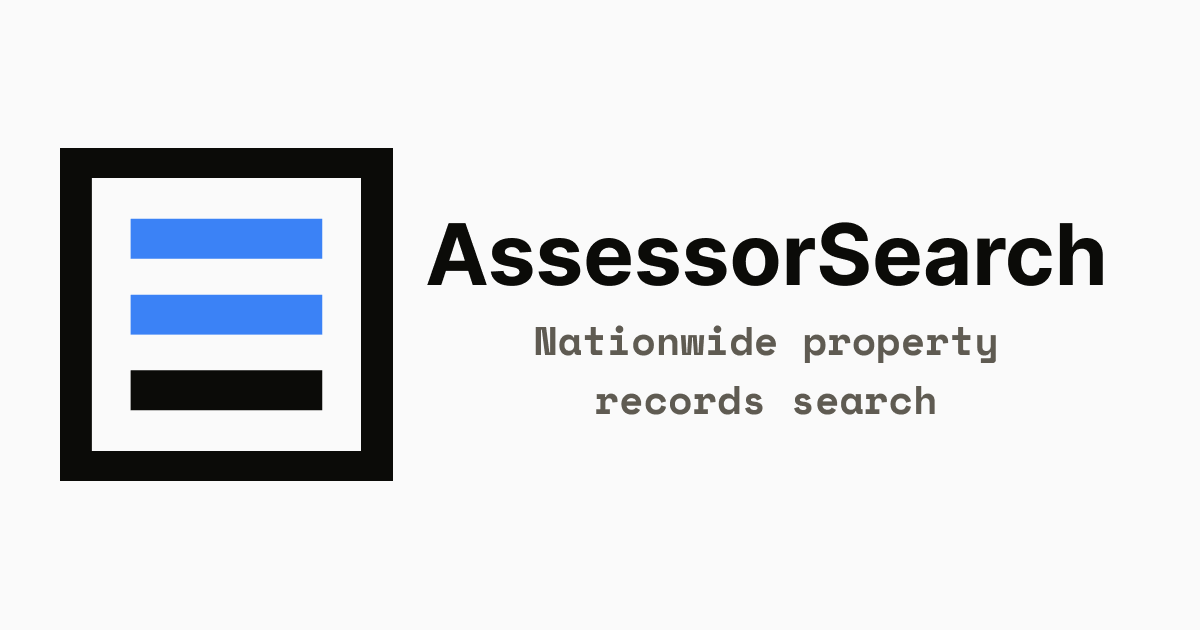 Free APN & Parcel Number Lookup by Address | AssessorSearch